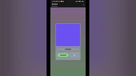 How To Create A Random Hex Code Generator Using Html Css And Javascript Youtube
