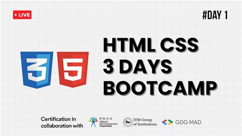 Day 1 Introduction And Html Fundamentals Of Html Youtube