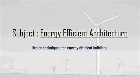 Energy Efficient Architecture 2020 1pptx