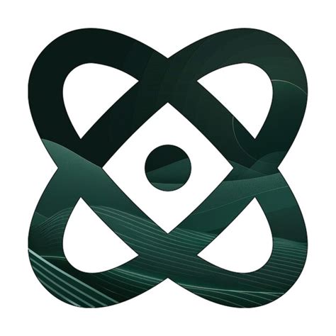 Premium Photo Physics Icon Dark Green Lines Texture