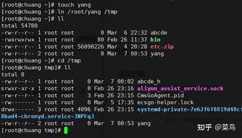 linux ln命令：在文件中建立链接（软链接和硬链接） 知乎
