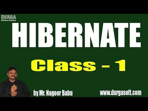Free Video Hibernate Framework Tutorial From Youtube Class Central