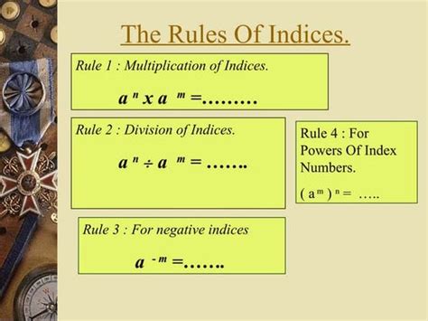 Laws Of Indices Ppt