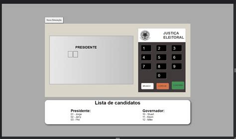 Github Marcus Boniprojeto Urnaeletronica Simulação De Uma Urna