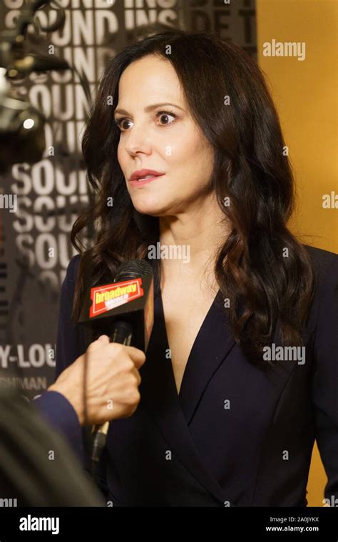New York Ny Usa 20th Sep 2019 Mary Louise Parker Photo Call For