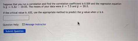 Solved Suppose That You Run A Correlation And Find The Chegg