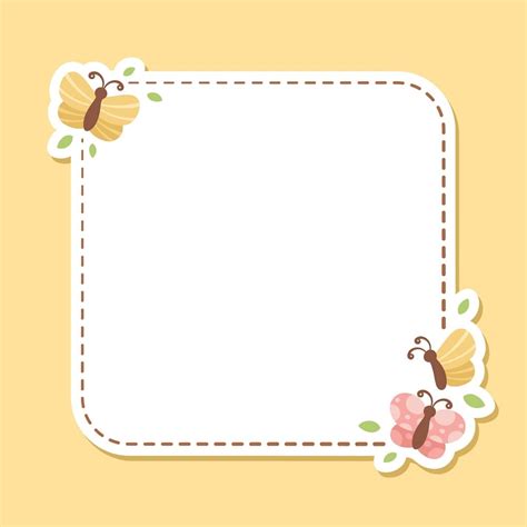 Printable Cute Border Basic Free Download And Print For You