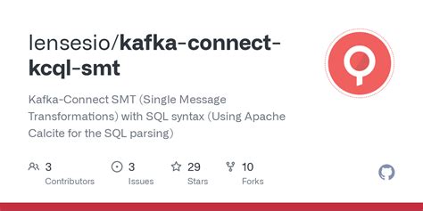 Github Lensesiokafka Connect Kcql Smt Kafka Connect Smt Single Message Transformations