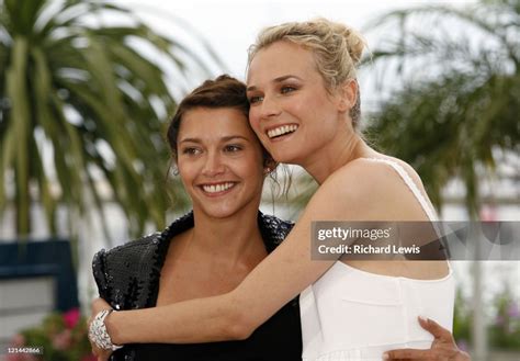 Emma De Caunes And Diane Kruger During 2007 Cannes Film Festival