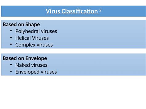 Structures And Classification Of Viruses Pptx