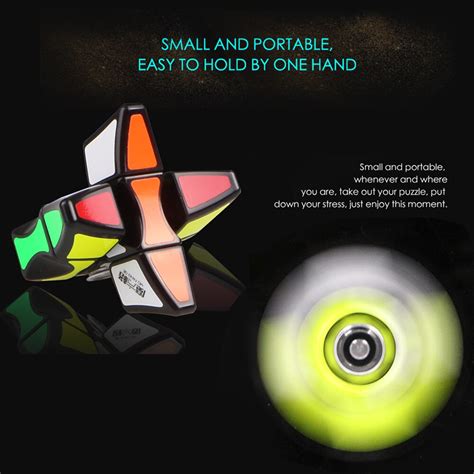 D Fantix Spinner Cube 1x3x3 Floppy Cubo Quebra Ca Grandado