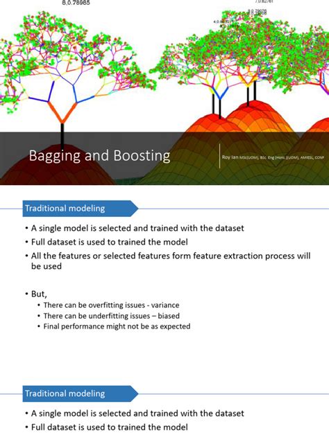 Bagging And Boosting Pdf Statistical Classification Learning