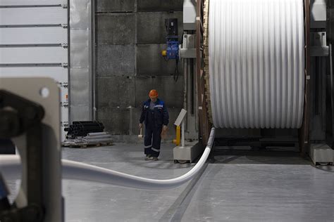 В Тюменской области открылось первое на Урале производство гибких полимерных труб Zavodfoto