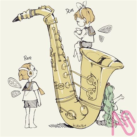 大好きなサックスとボカロの妖精 氣楽亭 插图 ART street