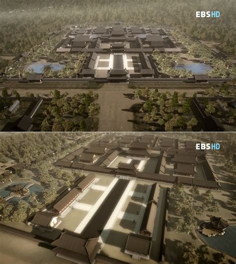 더쿠 백제 사비성 복원 그래픽 And 백제 유물들 