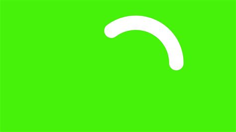 Loading Circle Animation On Green Background 25400998 Stock Video At Vecteezy