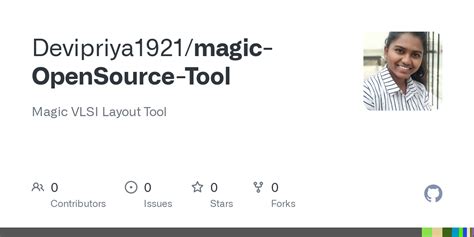 Github Devipriya Magic Opensource Tool Magic Vlsi Layout Tool