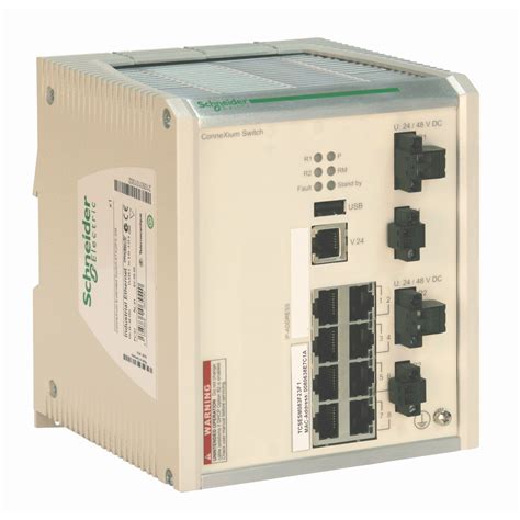 Connexium Extended Managed Switch 8 Ports For Copper Cuny And Guerber