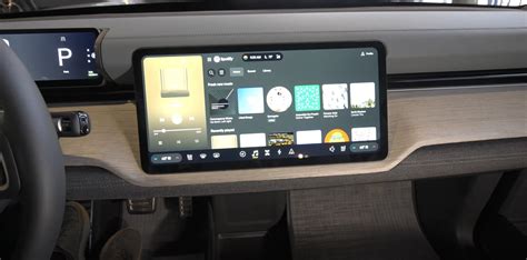 Heres The Best View Yet At The Colorful Infotainment Interface Of The