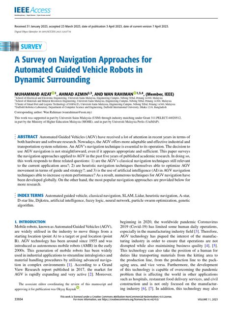A Survey On Navigation Approaches For Automated Guided Vehicle Robots In Dynamic Surrounding