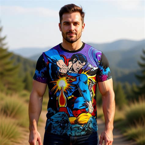 Superboy 222 Pin Up All Over Print Shirt And Tank Top Superboy