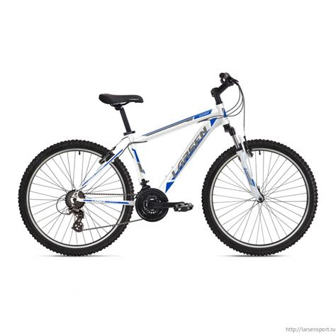 Велосипед Larsen Rapido White/Blue 21ск, 26 (17,26") белый / синий