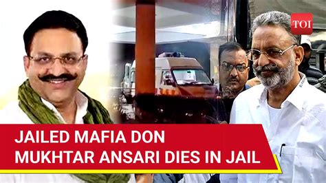 Jailed Gangster Politician Mukhtar Ansari Dies Of Heart Attack