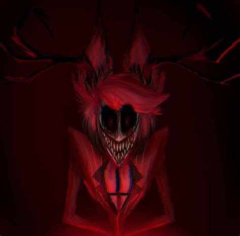 Alastor Hazbin Hotel Demon Form Responsive Form Design
