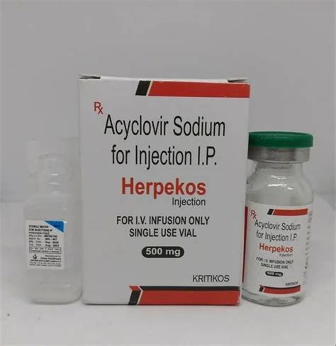 Acyclovir Injection 500 Mg At ₹ 235piece In Mumbai Id 2853346950888