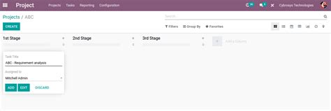How To Manage Projects In Odoo