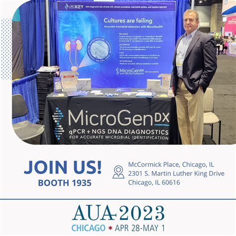 Microgendx On Linkedin Aua2023 Ngs Innovativetechnology