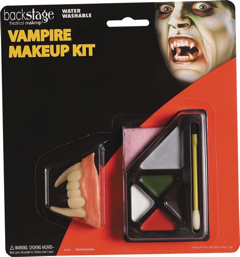 Vampire Halloween Makeup Fangs Kit Party City