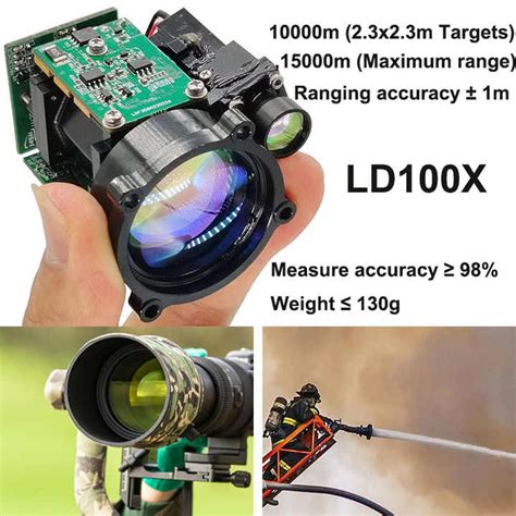 Infrared 10km Rangefinder Sensor Rs422 For Field Exploration