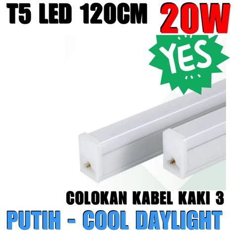 Jual Lampu Tl Neon T Led W Cm Tube Cm Watt Putih Bukan W W Shopee Indonesia