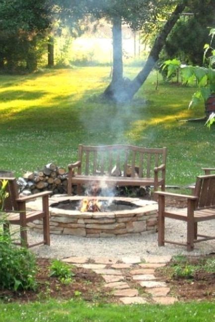 Med Tech Запись со стены Backyard Fire Fire Pit Backyard Backyard Landscaping