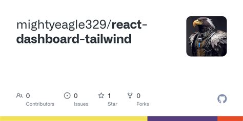 github mightyeagle329 react dashboard tailwind