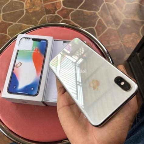HP Bekas IPhone X 64GB Ex Inter Fullset Normal Mulus Harga Murah Di Makassar TribunJualBeli Com