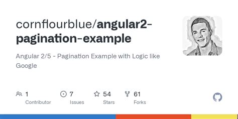 Github Cornflourblueangular2 Pagination Example Angular 25