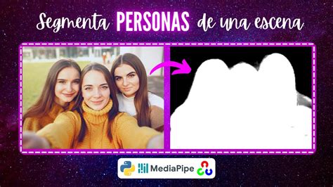 Segmentación De Personas Con 🤳 Mediapipe Selfie Segmentation Python Mediapipe Opencv Youtube