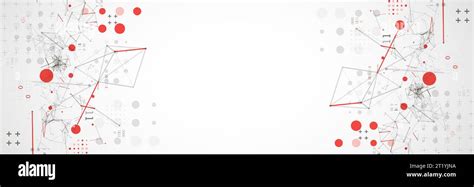 Technology Background With Plexus Effect Big Data Concept Binary Computer Code Vector