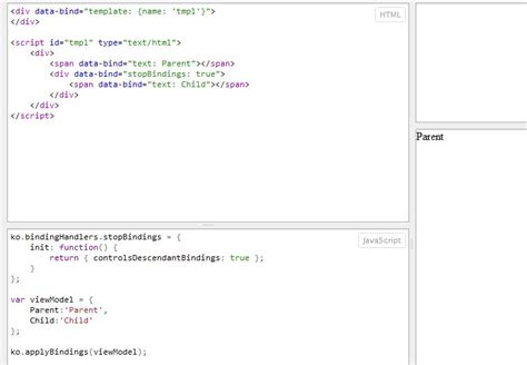 Knockoutjs Knockoutjs Template Ignores Controlsdescendantbindings