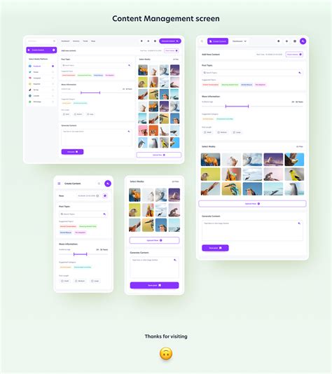 Responsive Dashboard Cms With Chatgpt On Behance