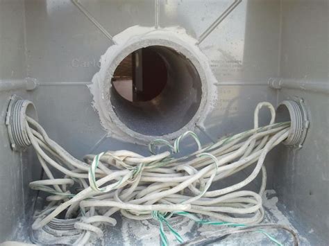 Prepping To Pull Ethernet Cabling Another View Foundation Information Technology