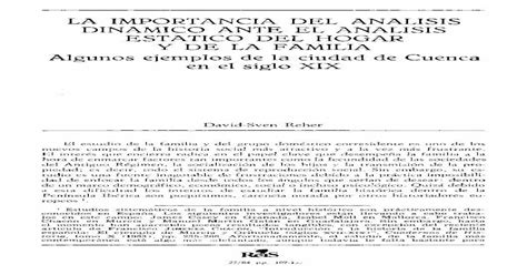 La Importancia Del Análisis Dinámico Ante El Análisis Estático Del