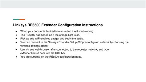 Ppt How To Setup Linksys Re6500 Extender Powerpoint Presentation Free Download Id 12109742