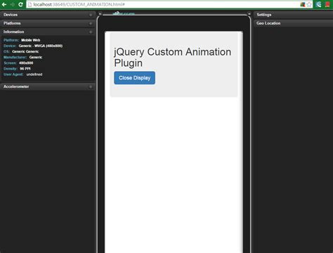 The Aspnet Mvc Club Jquery Plugin To Create Custom Animations
