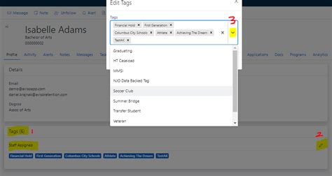 Adding And Removing A Staff Assigned Tag Watermark