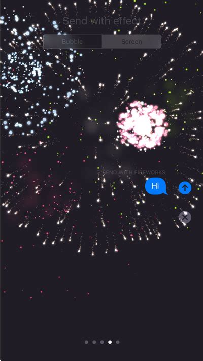 How To Add Fireworks To IMessage
