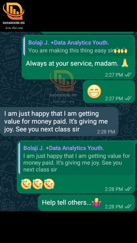Datahouse Ng On Linkedin Microsoft Dataanalytics Excel Powerbi Sql Tableau Trainingschool