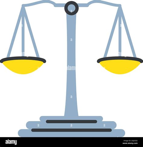 Balance Scale Justice Stock Vector Image And Art Alamy